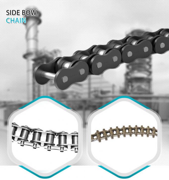 DF3500 DF3910 DF3498 40Cr Side Bow Roller Chain