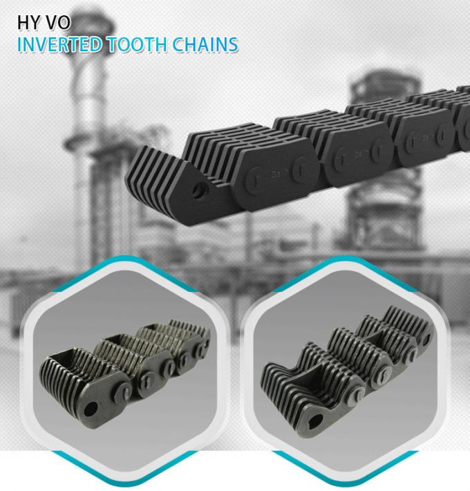 HV6 HV8 Silent Transmission Drive Chains Hy Vo Inverted Tooth Chain