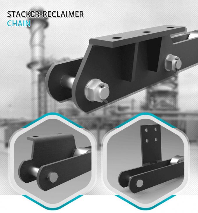 ZYL1500 ZYL2000 Heavy Duty Conveyor Chain Double Pitch Stacker ...