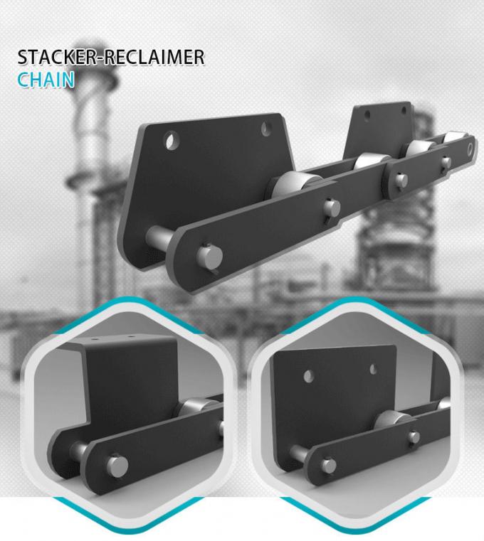 Pitch 300mm Carbon Steel Scraper Conveyor Chains