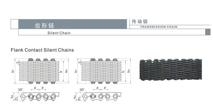 HV6 HV8 Silent Transmission Drive Chains Hy Vo Inverted Tooth Chain